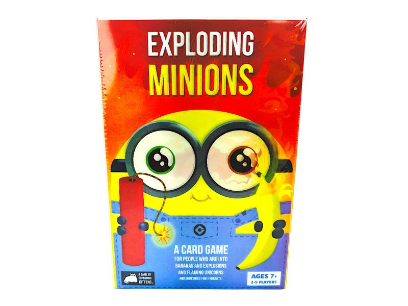 Exploding Minions card game official Illumination licensed from ...