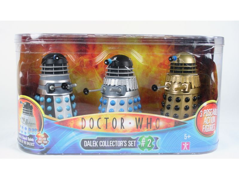 Doctor Who DALEK set SUPREME EMPEROR'S GUARD SAUCER PILOT figure toy Dr ...