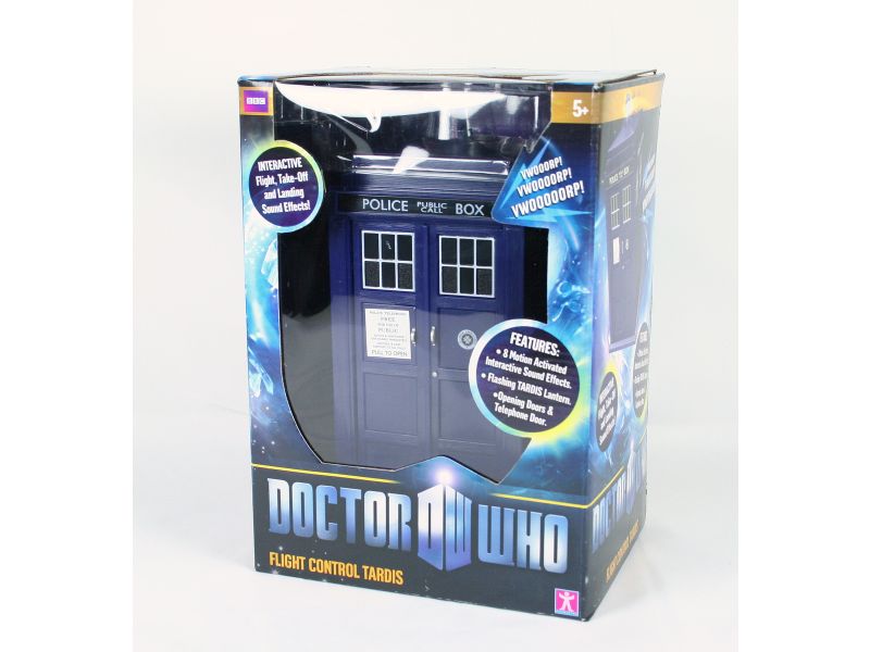 DOCTOR WHO - ELECTRONIC TARDIS POLICE BOX - SOUNDS PLAYSET BBC DR ...