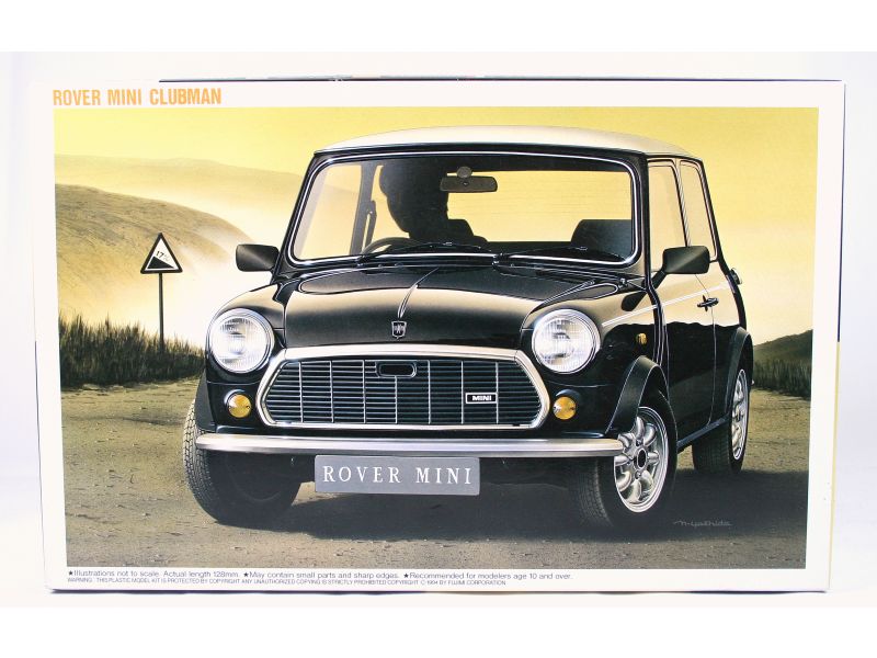 FUJIMI model ROVER MINI CLUBMAN black car LWS 5 1:24 scale kit - NEW!