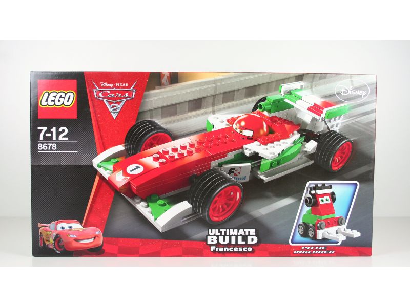 DISNEY CARS 2 LEGO - FRANCESCO BERNOULLI - ULTIMATE BUILD SET 8678 - NEW!