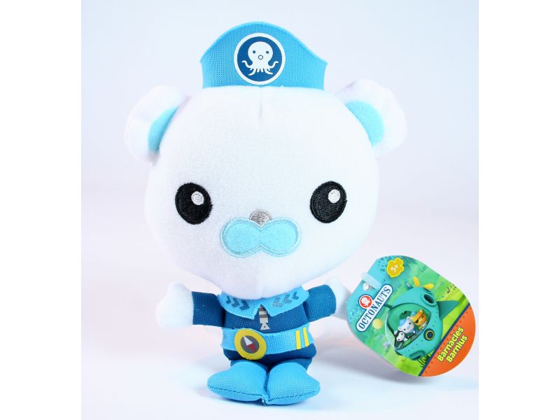 OCTONAUTS 5" CAPTAIN BARNACLES plush soft toy cbeebies BBC tv - NEW!