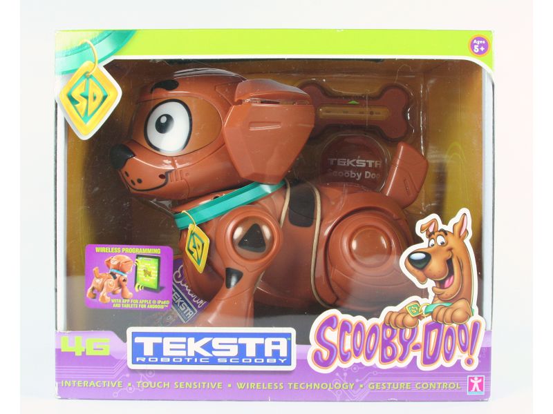 TEKSTA robotic dog SCOOBY-DOO interactive electronic robot toy TV show ...