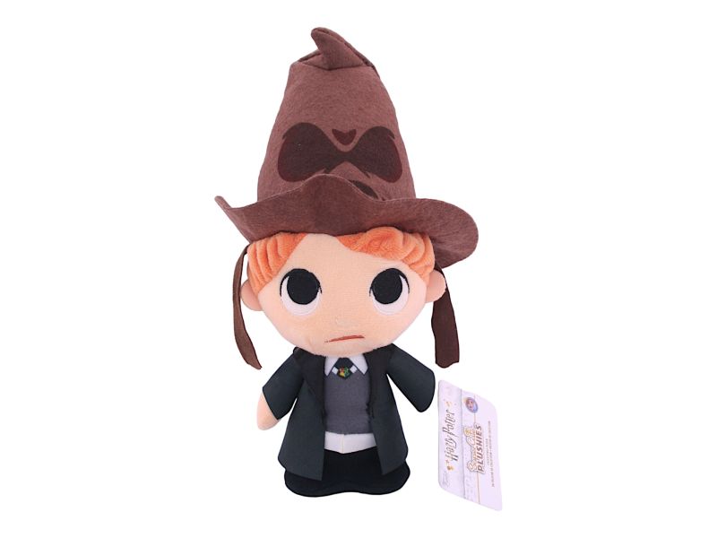 Funko Harry Potter SuperCute Plushies Ron Weasley with sorting hat 11.5 ...