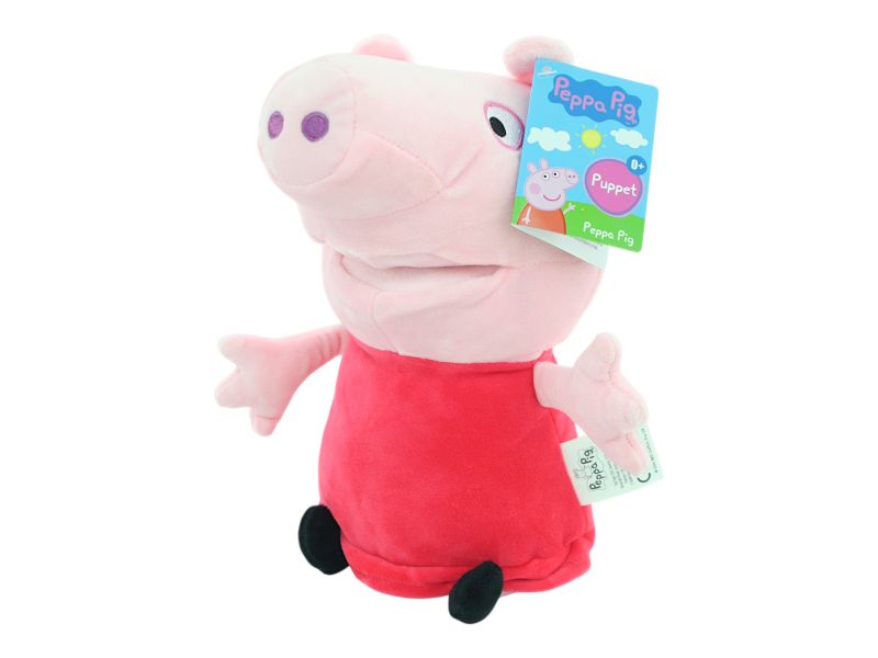 Peppa Pig - 12" hand glove puppet - plush soft toy officially licensed ...