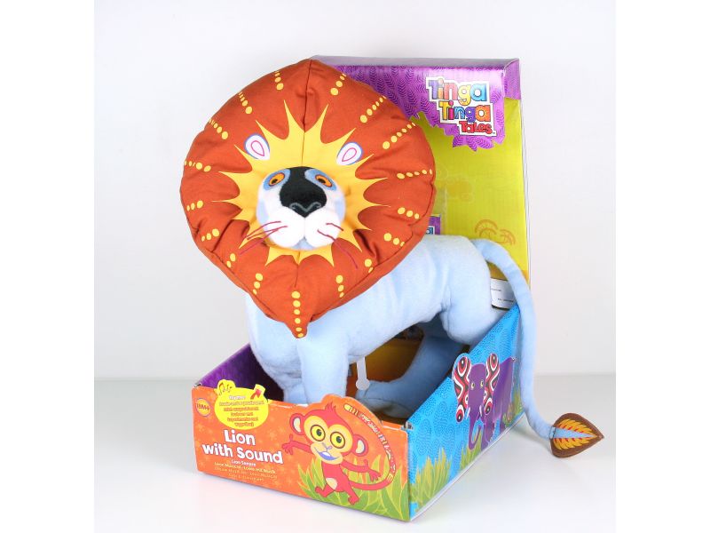 TINGA TINGA TALES - LION - 10" ELECTRONIC PLUSH SOFT TOY - NEW!
